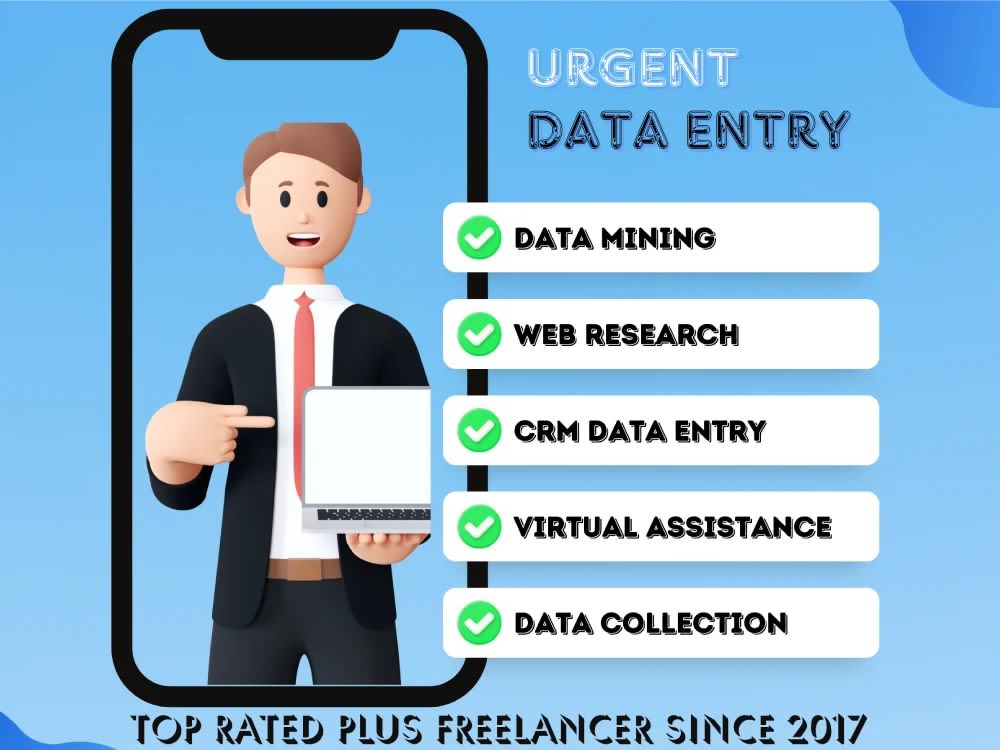 Data Entry, Web research, Data Cleansing, Data mining &Data Collection ...