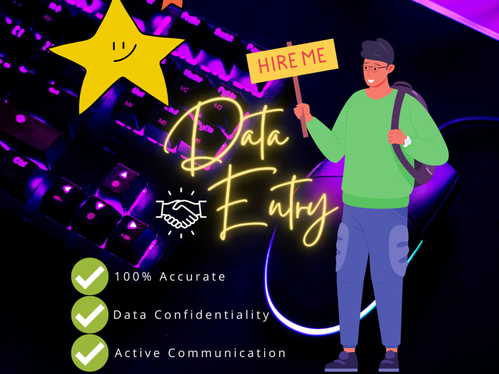 A Professional Data Entry Analyst | Upwork