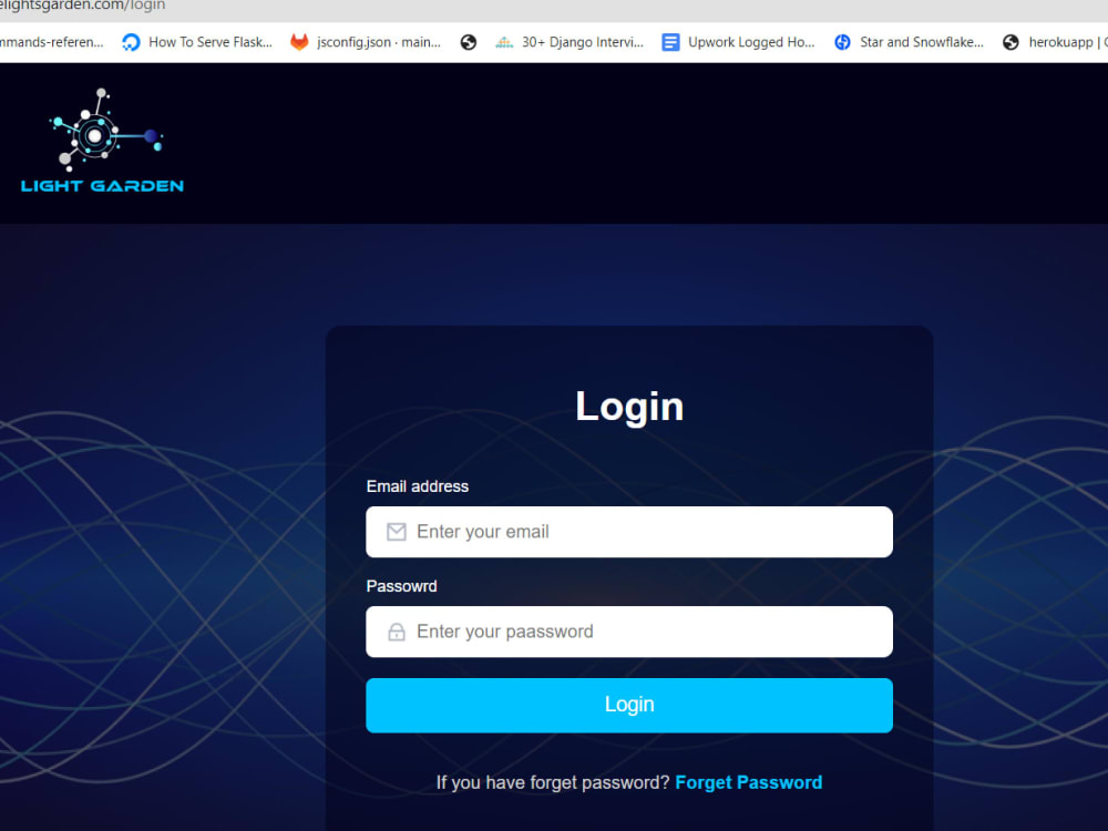 Django and Flask Website development | Upwork
