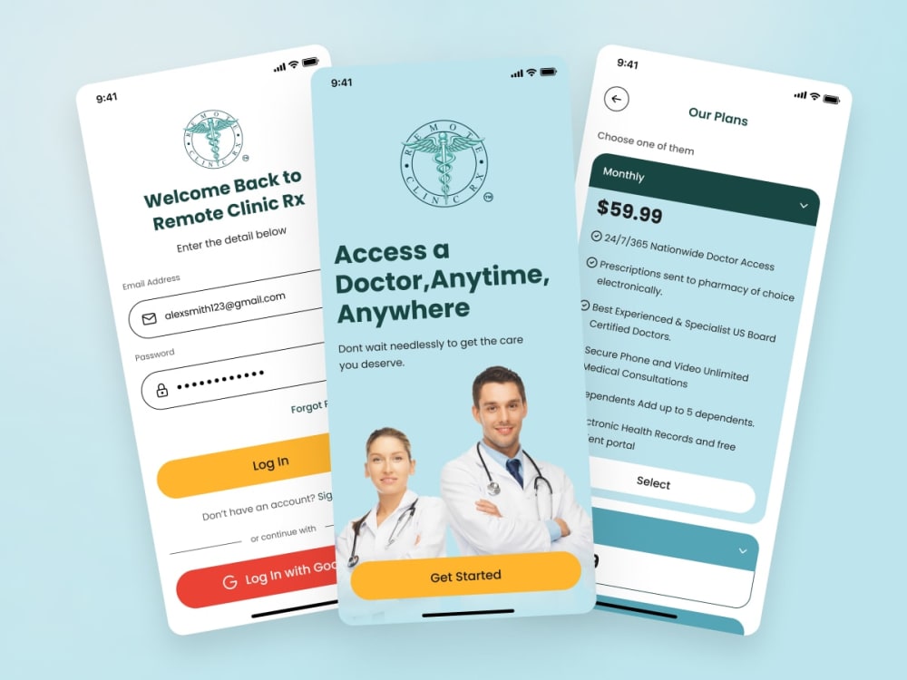 A Brand-Centric Mobile App UI Concept | Upwork