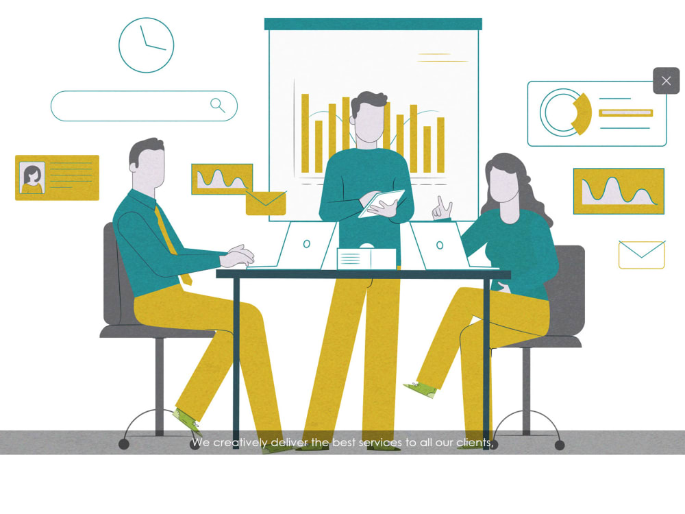 2D Explainer Board for your business | Upwork