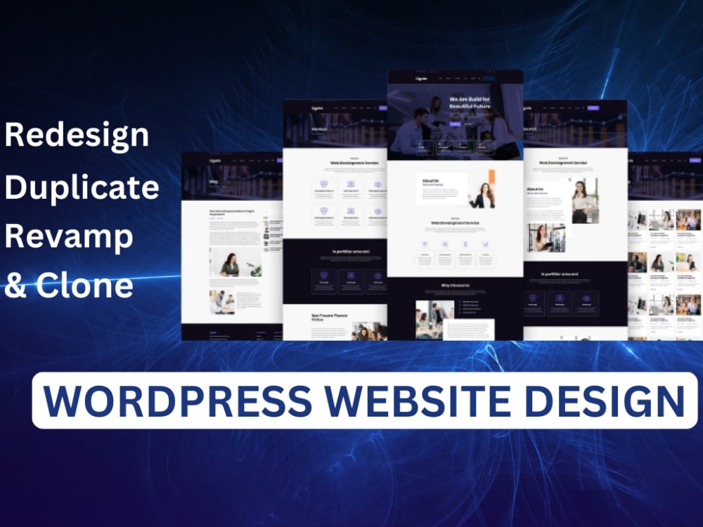 Design, redesign, duplicate, clone wordpress website with elementor pro | Upwork