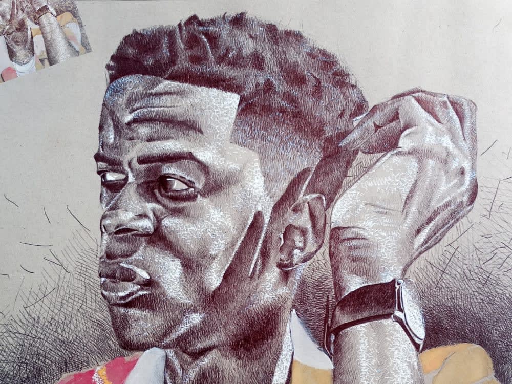 A captivating hand-drawn ballpoint pen masterpiece | Upwork