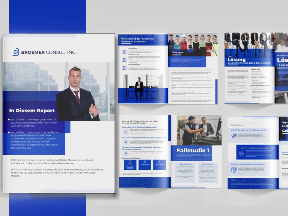 A proposal, company profile or catalog design for business | Upwork