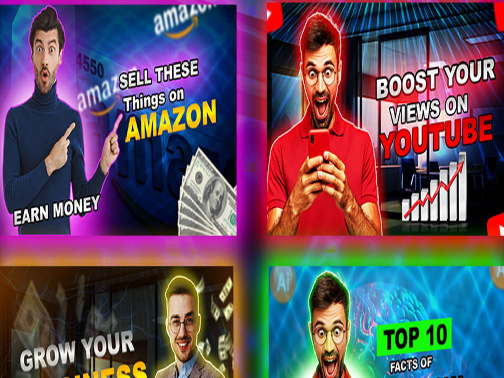 High conversion thumbnails for social media | Upwork