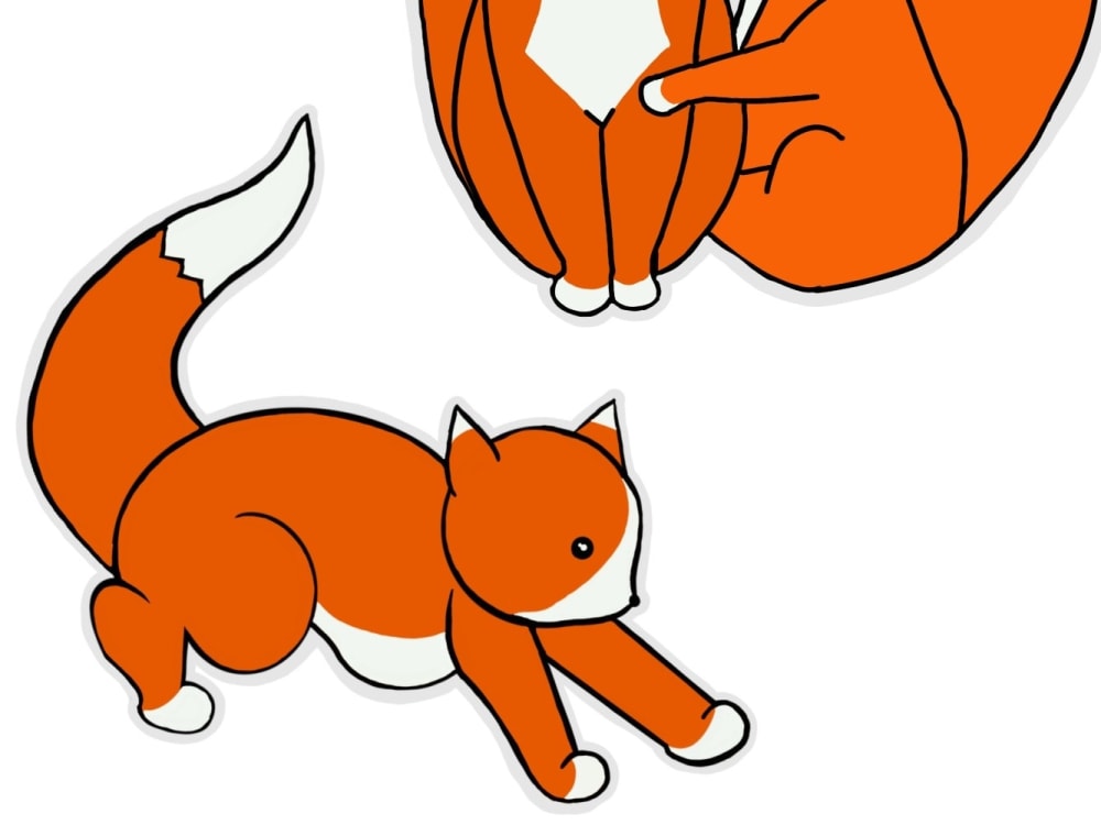 Custom cartoon sticker set ready to print | Upwork