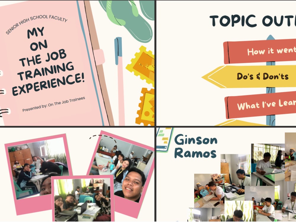 A clean, precise, and immersive slideshow presentation | Upwork