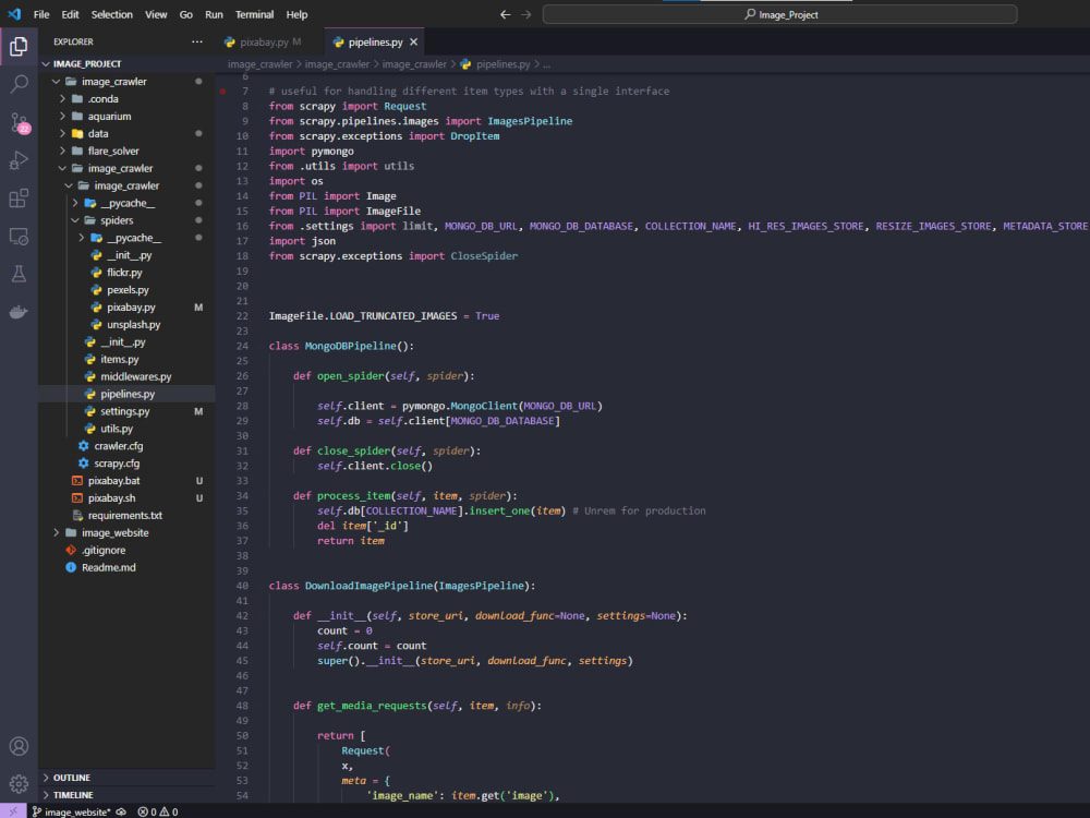 Crawled images from image websites such as Pixabay, Unsplash, Pexels ...