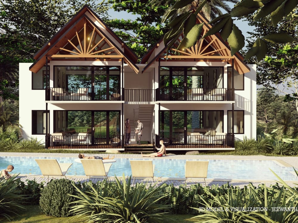 A REALISTIC 3D RENDER YOUR ARCHITECTURE, EXTERIOR | Upwork