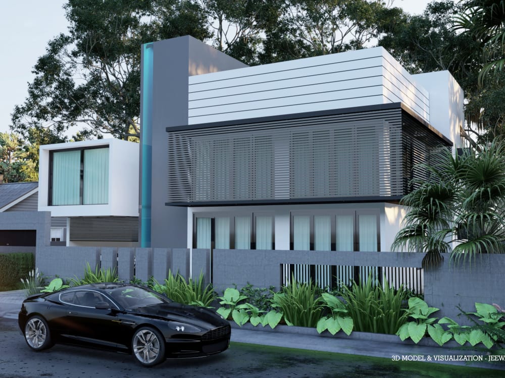 A REALISTIC 3D RENDER YOUR ARCHITECTURE, EXTERIOR | Upwork