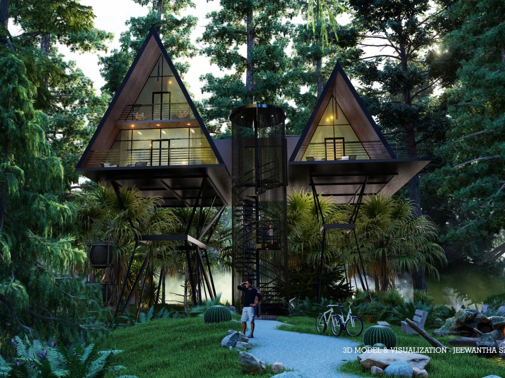 A REALISTIC 3D RENDER YOUR ARCHITECTURE, EXTERIOR | Upwork