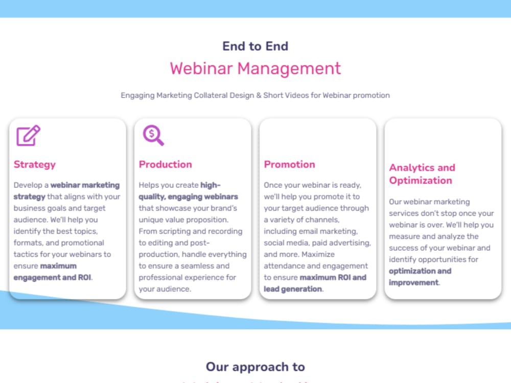 Webinar Marketing and End to End Webinar Management Services | Upwork