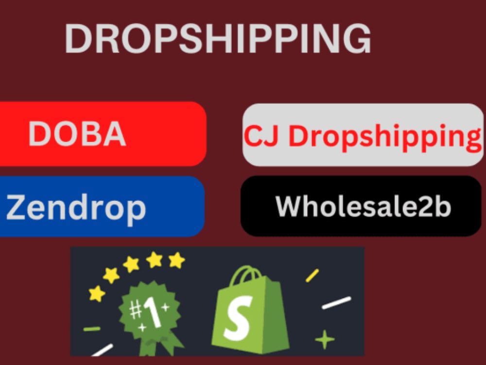 Create Shopify dropshipping store via supliful zendrop ecwid dser zyro | Upwork