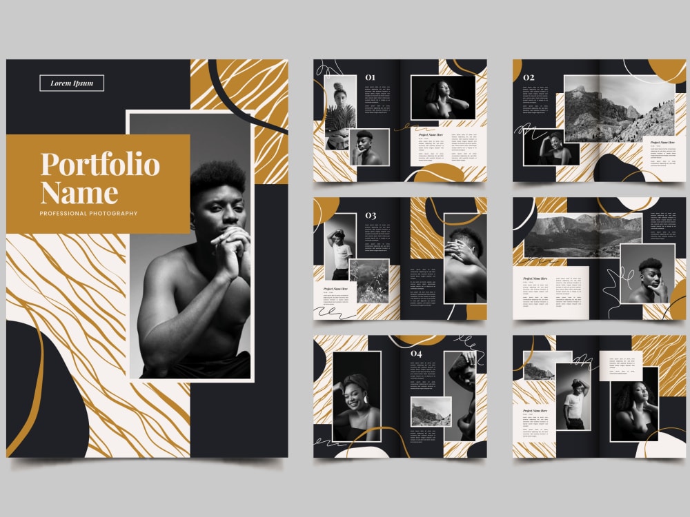 A responsive and modern custom portfolio | Upwork