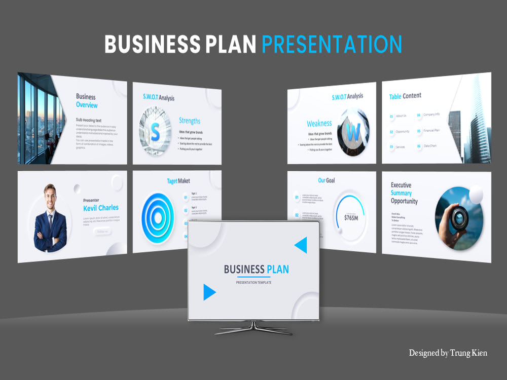 A great PowerPoint template to feature your message with impact. | Upwork