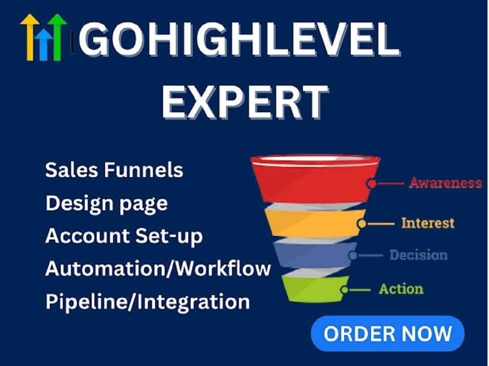 Gohighlevel sales funnel | landing page | go high level website expert ...
