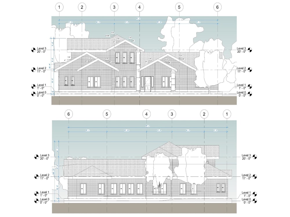 Your architectural drawings in Revit, Cad or PDF format. | Upwork