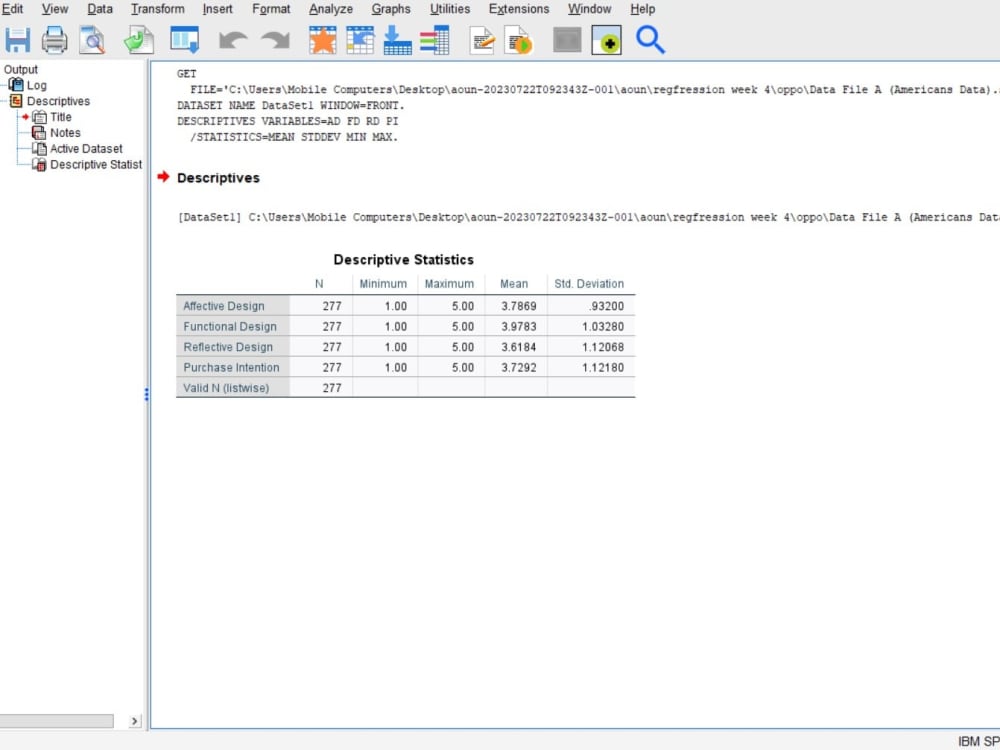 Data Analysis And Reports Using Spss Regression Python Jupyter Notebook Upwork