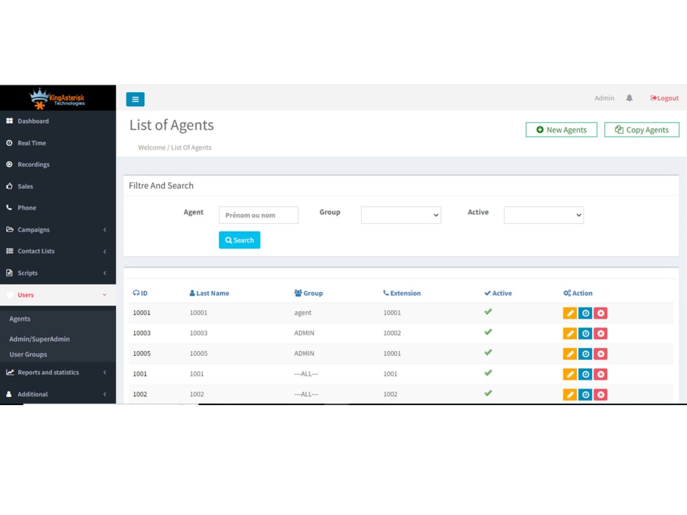 A vicidial skins customization | Upwork