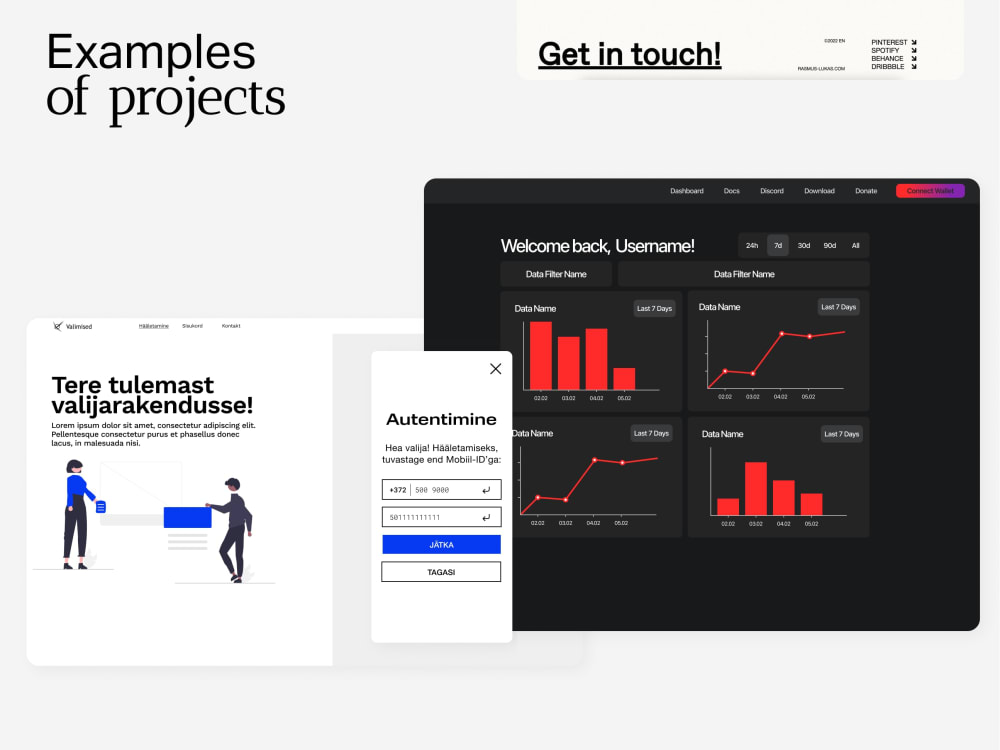 A scalable design system, layout and functional website design in Figma ...