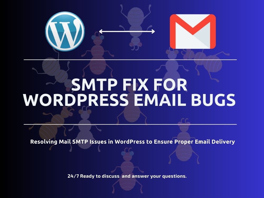 SMTP Fix for WordPress Email Bugs | Upwork
