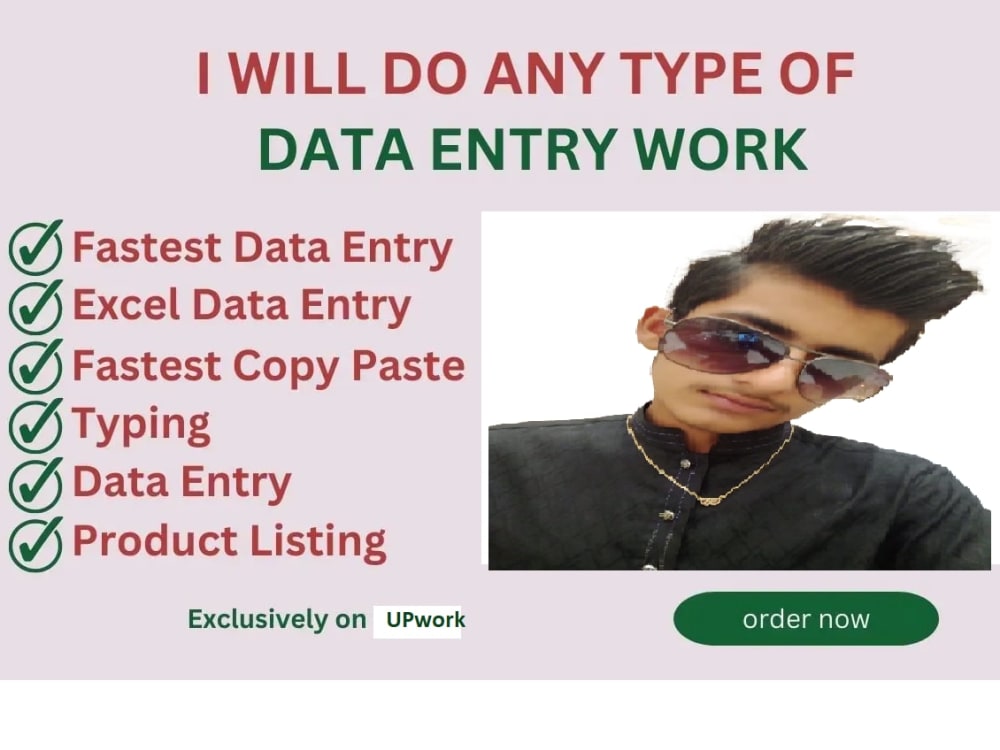 A data entry and composition | Upwork