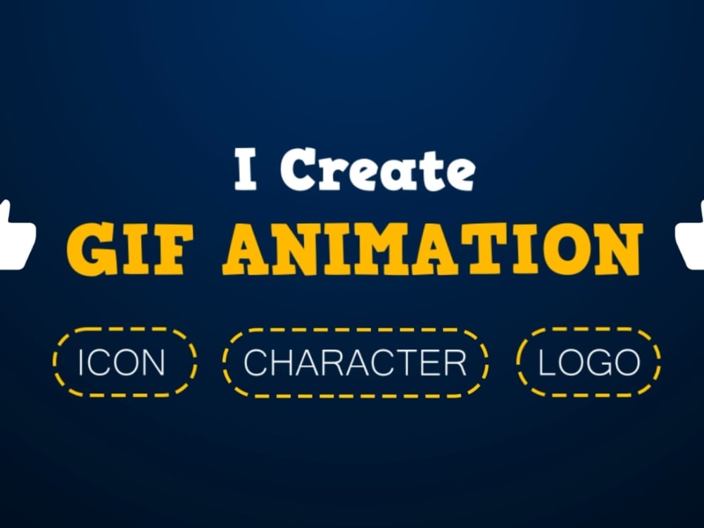 Animated GIF stickers for Instagram, giphy, icon and logo animation ...