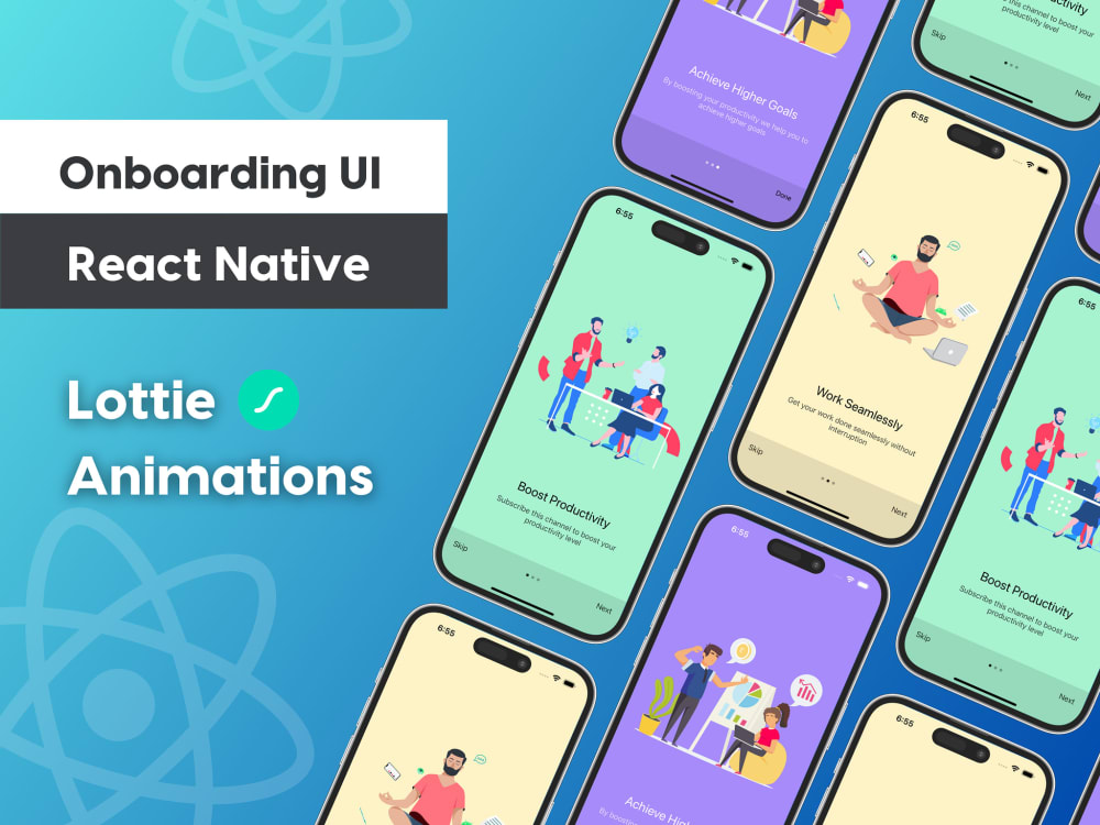 Fantastic Android and iOS mobile app with react native, mobile ...
