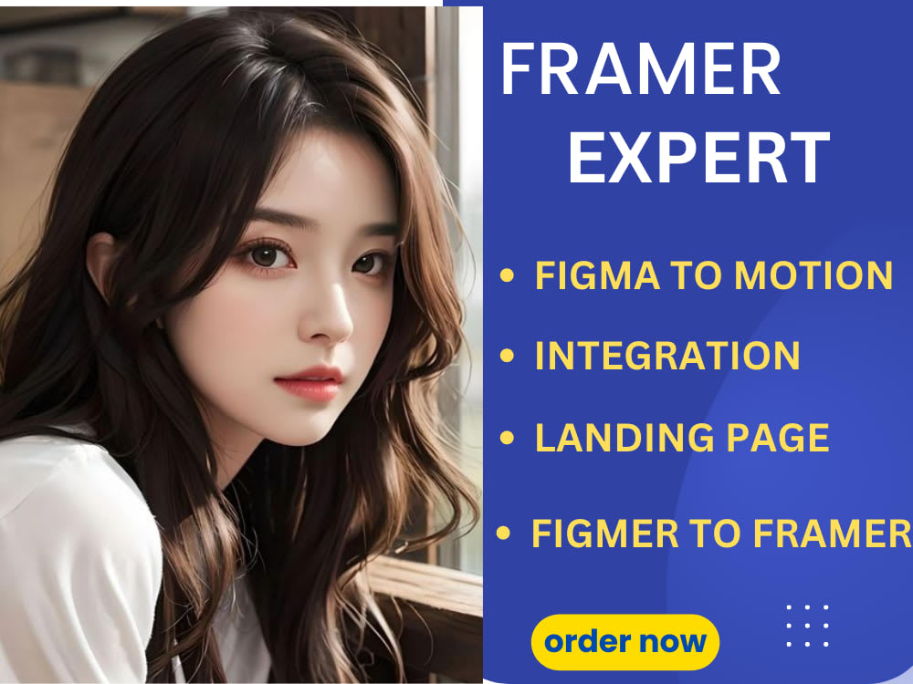 Framer website, framer animation, Figma to Framer, Framer Motion | Upwork