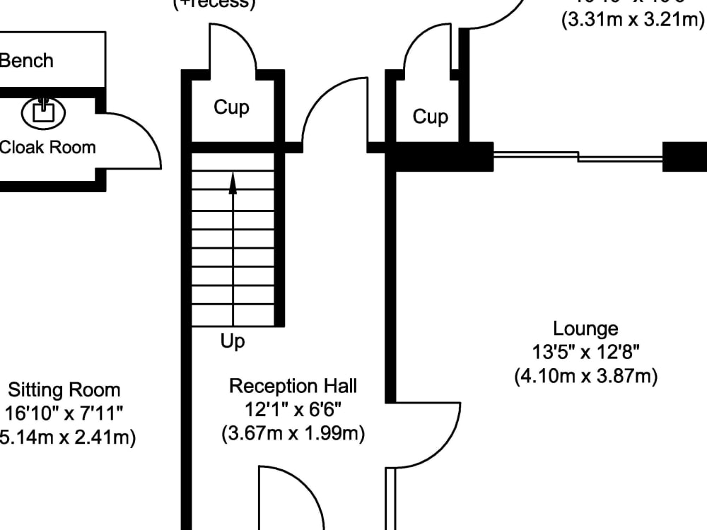 Simple 2D Floor Plan & Color Floor Plan | Upwork