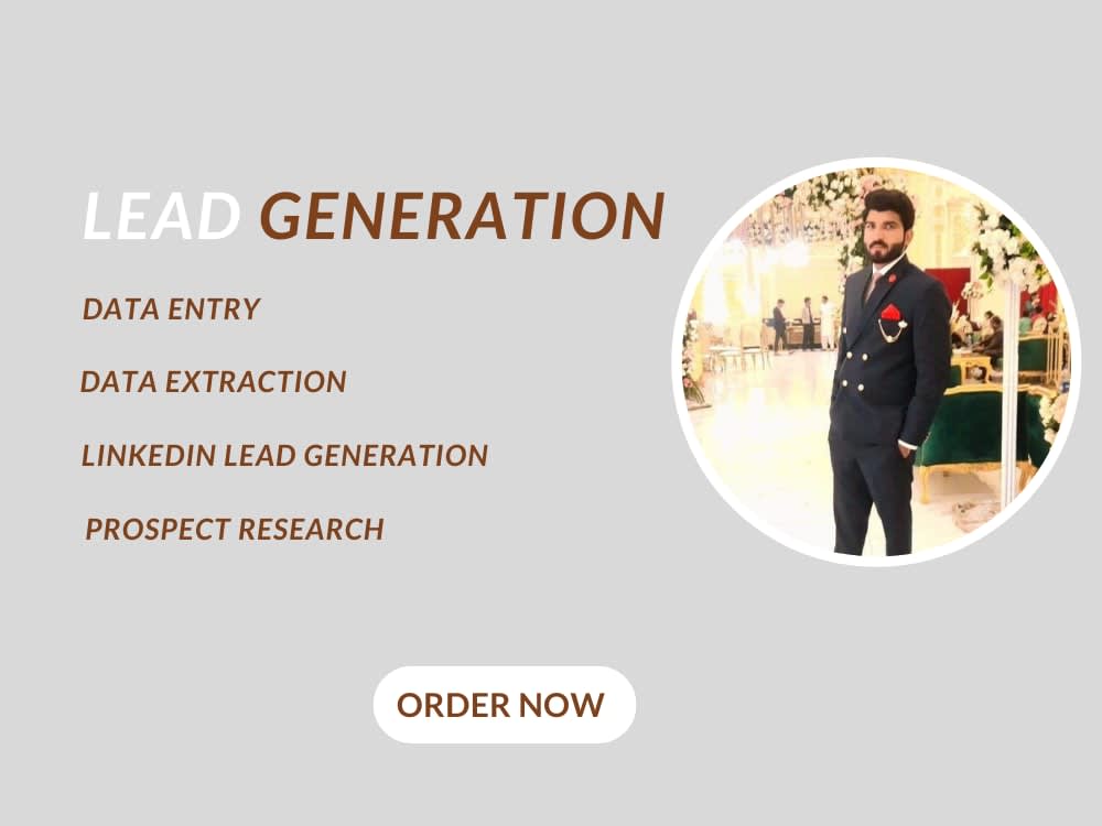 Prospect List, Lead Generation, Data Entry, LinkedIn, Email. | Upwork