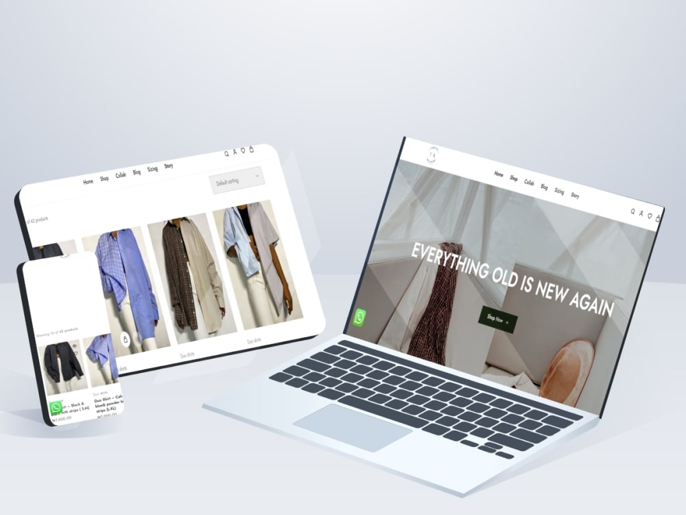A dynamic ecommerce website | Upwork