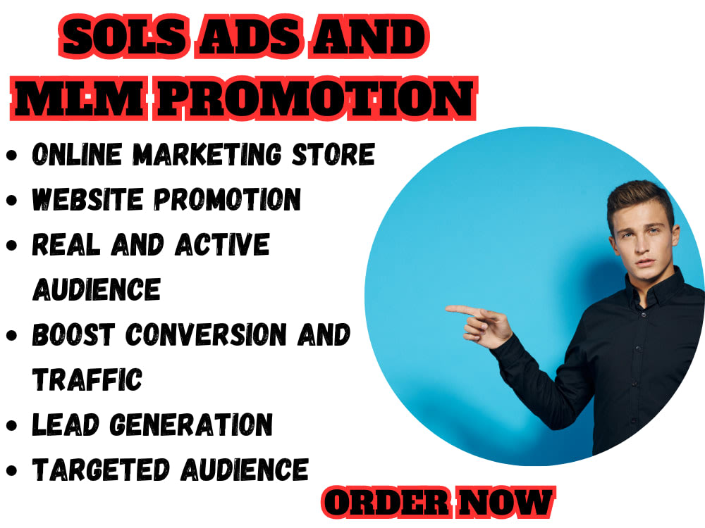 Solo ads and active MLM Leads Network Marketing Promotion | Upwork