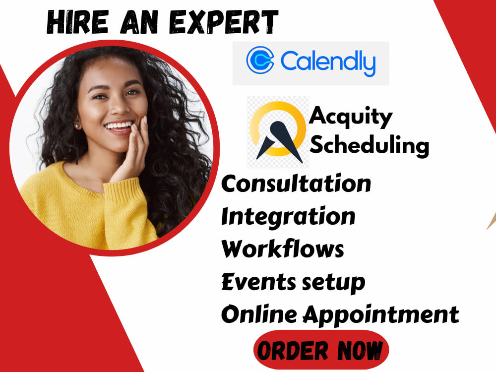 Acuity scheduling, calendly or square online appointment booking page ...