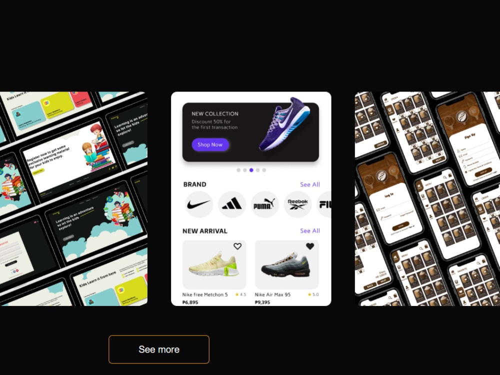 A feasible UI design, wireframes and prototypes using Figma. | Upwork