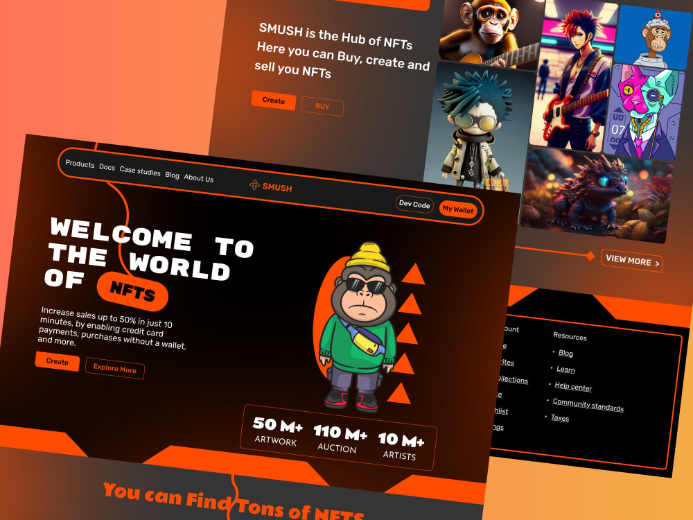 An attractive and stunning Website UI/UX Design | Upwork