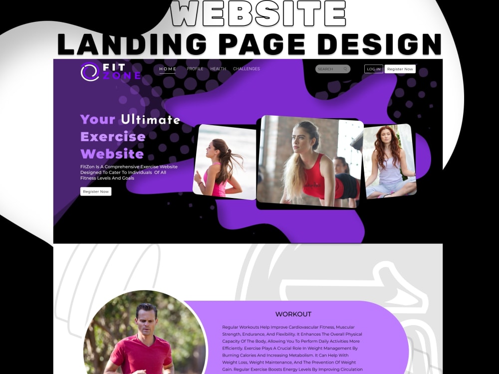 An attractive and stunning Website UI/UX Design | Upwork