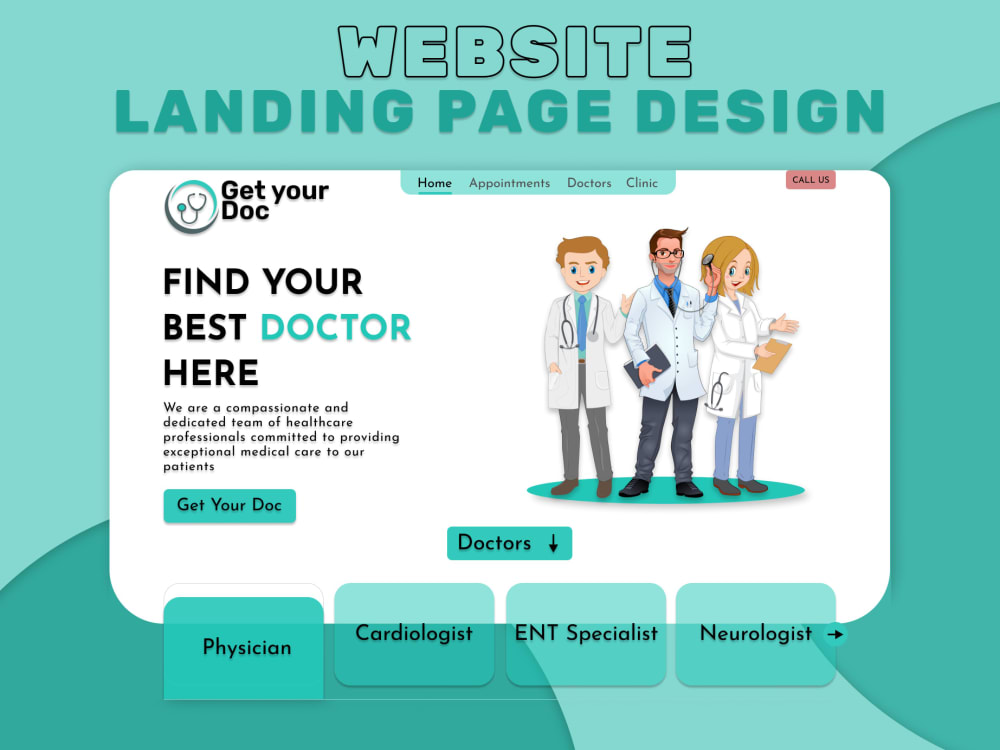 An attractive and stunning Website UI/UX Design | Upwork