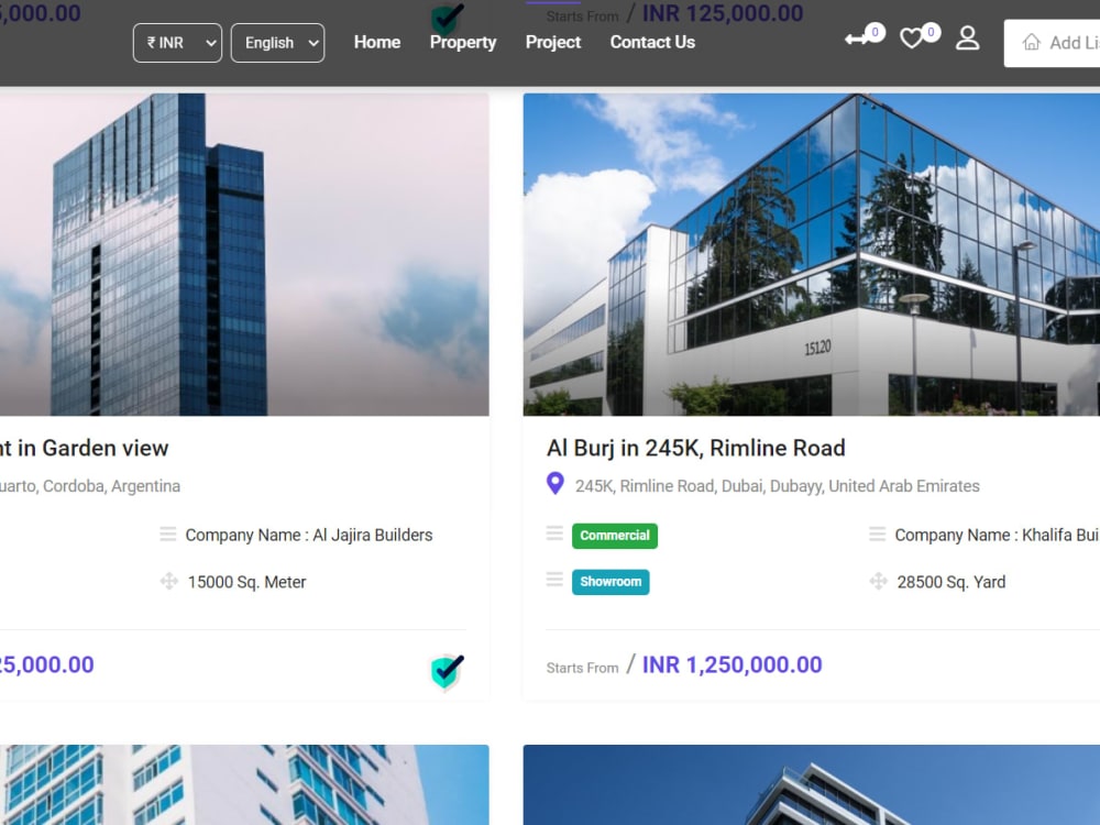 Feature Rich Real Estate Property Management Website with Admin Panel ...