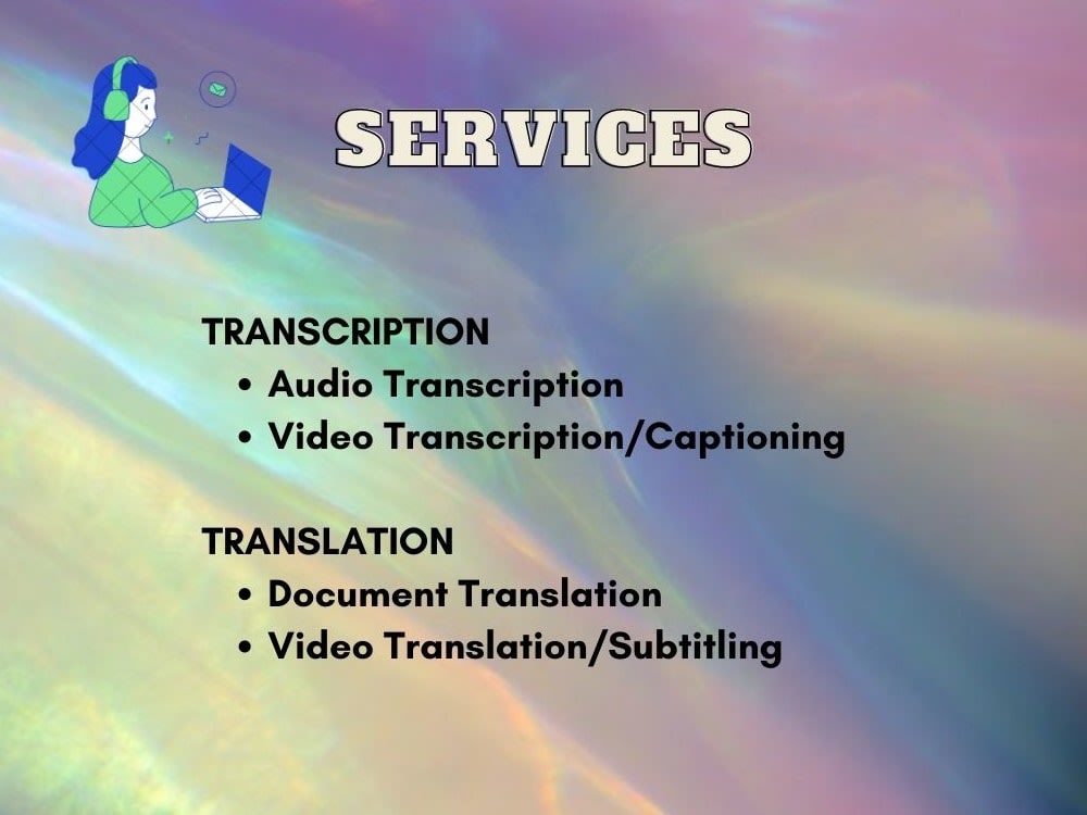 A perfect Transcripted file as expected | Upwork