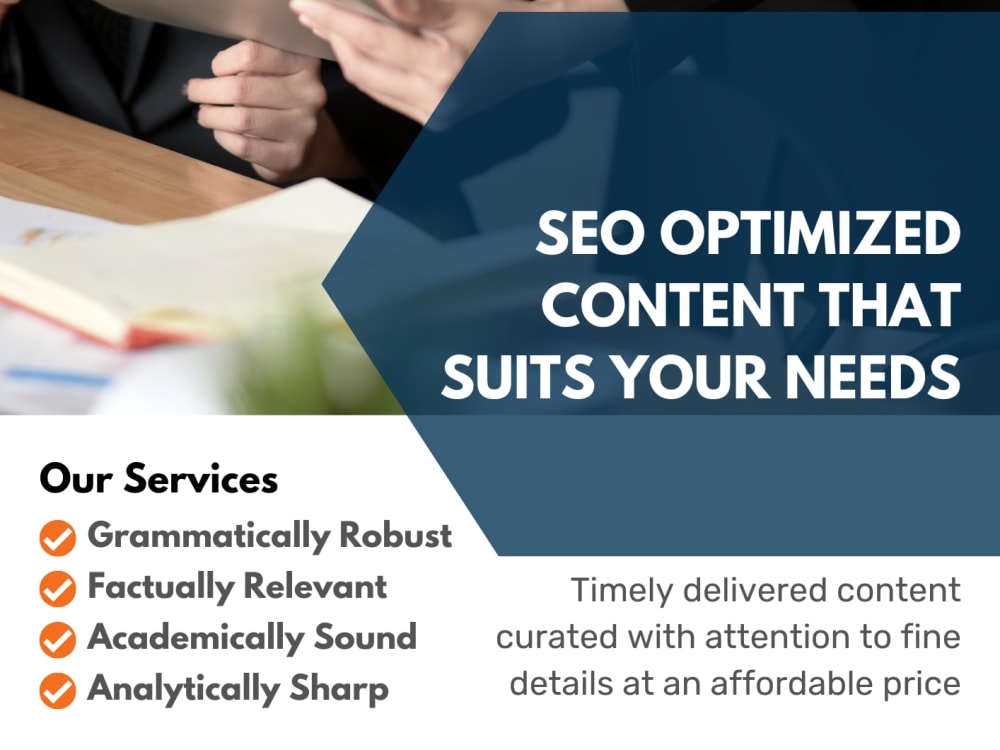 Grammatically sound and factually relevant content suited to your ...