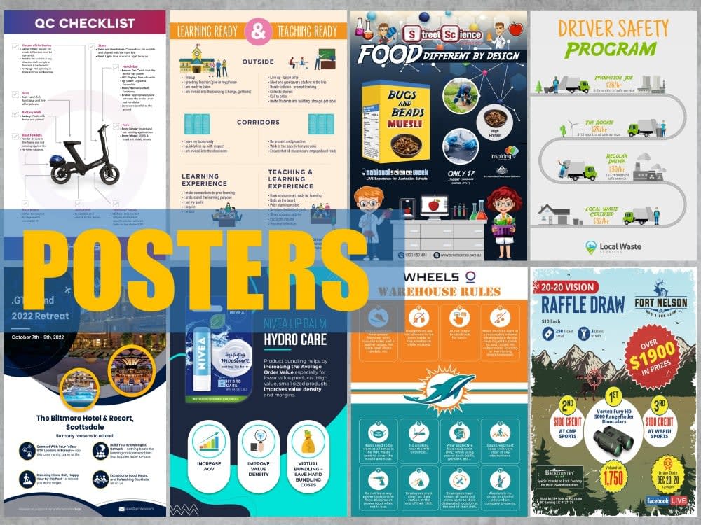 Engaging and fantastic Posters/Banner/Signage | Upwork
