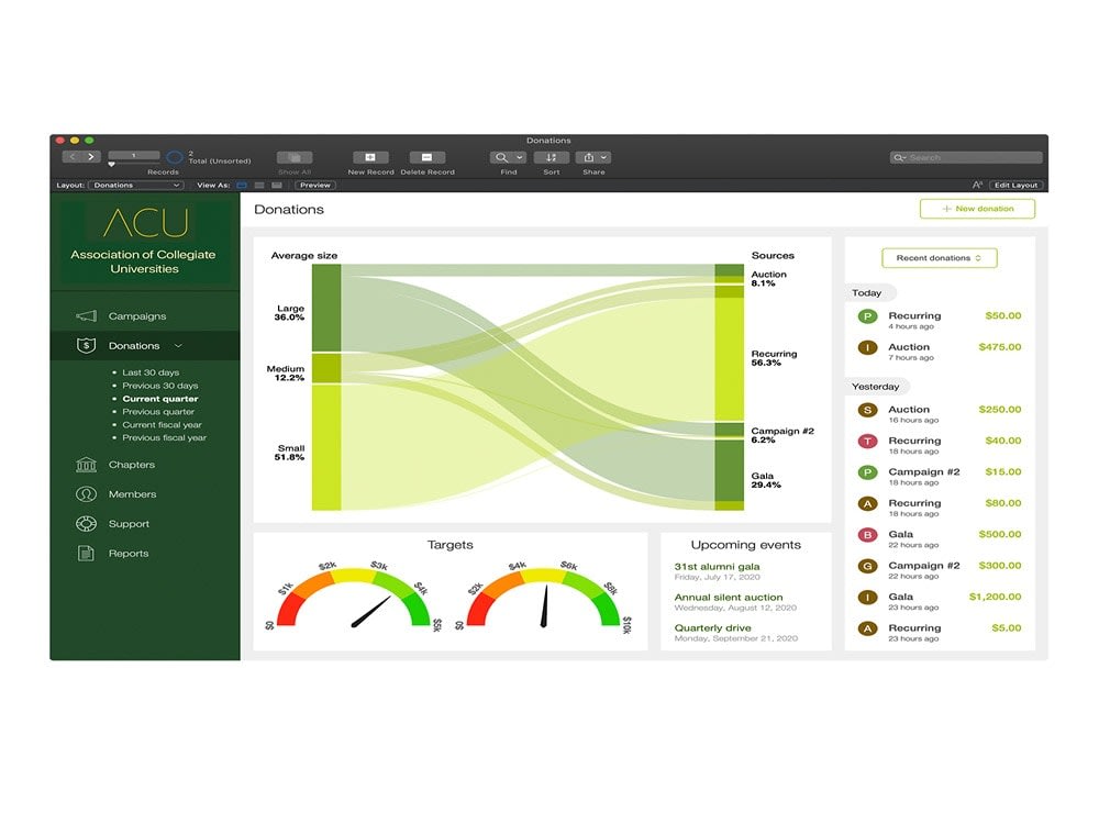 A cross-platform relational database application of Filemaker Pro | Upwork