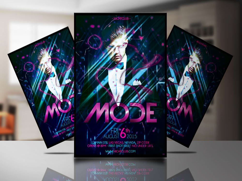 Modern eye-catching any type of flyers or posters | Upwork