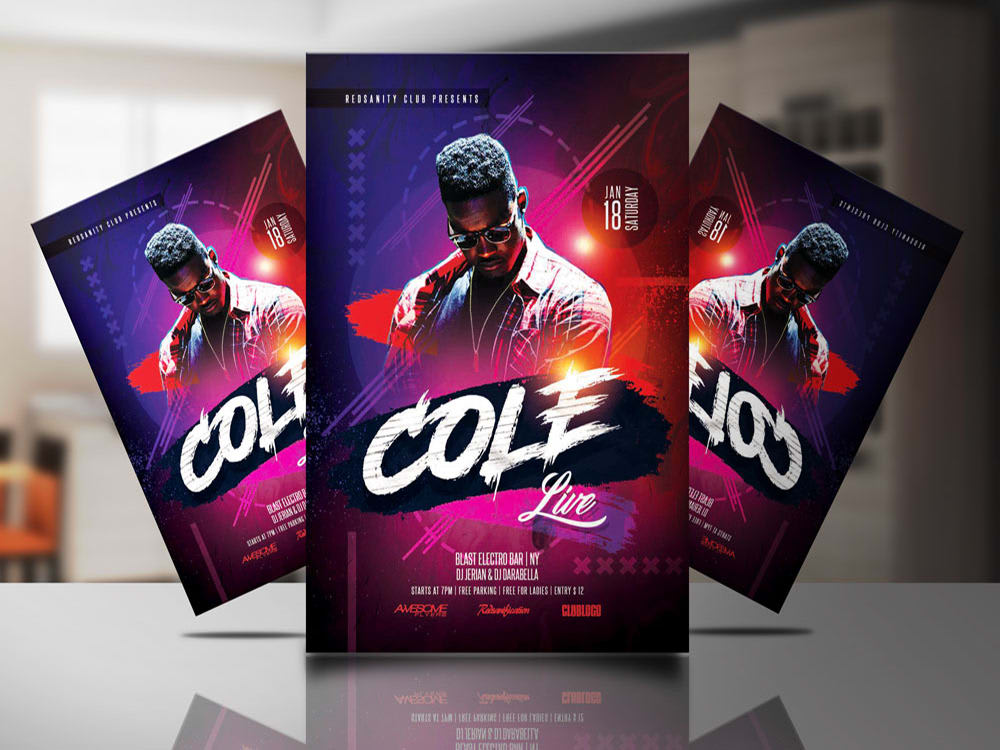Modern eye-catching any type of flyers or posters | Upwork