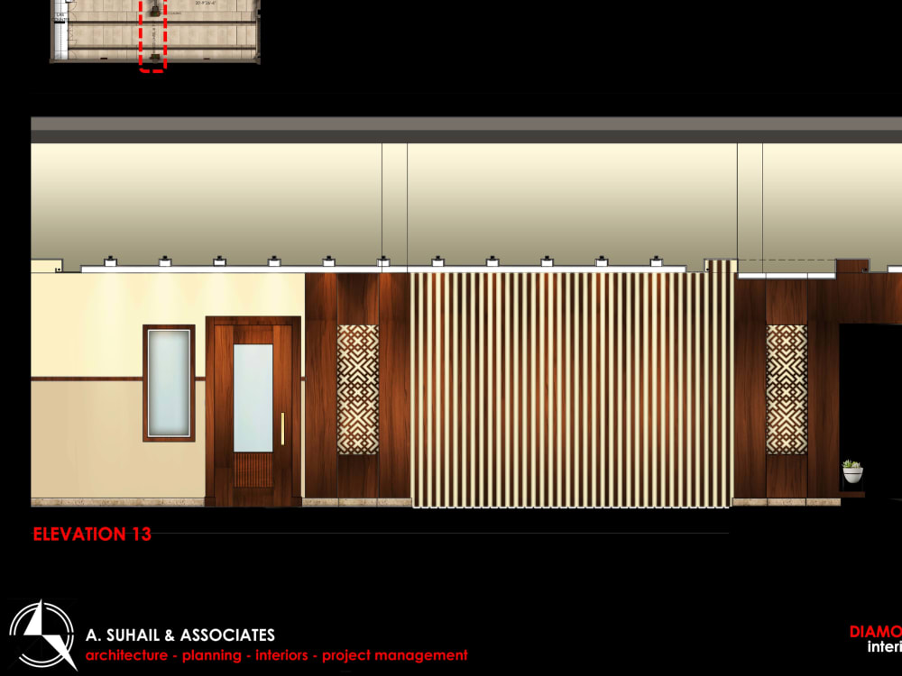 Rendered Wall Elevations in Photoshop. | Upwork