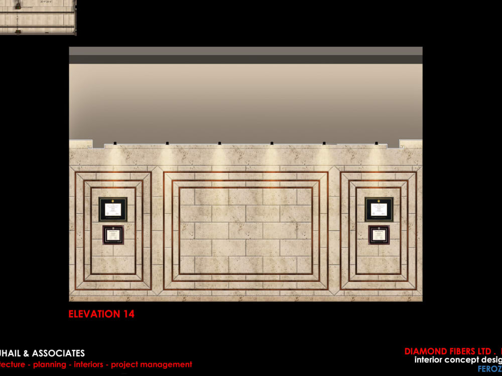 Rendered Wall Elevations in Photoshop. | Upwork