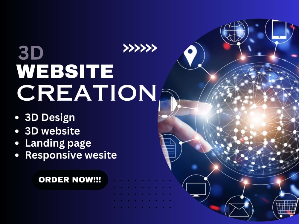 3d design model website in dora, dora website, dora 3d landing page ...