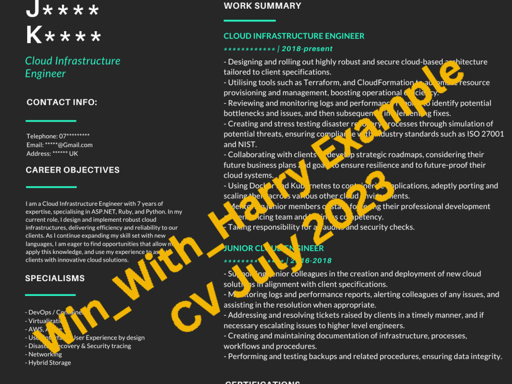 Create a winning IT/Tech Industry CV / Resume that gets you interviews ...