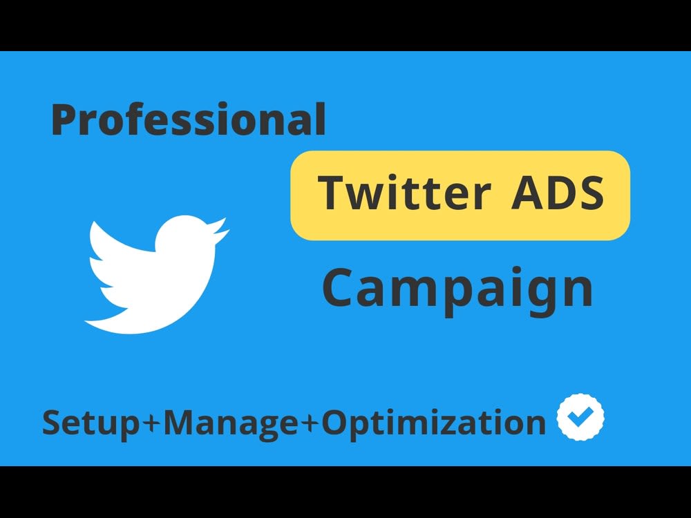 Setup hyper targeted twitter ads campaign | Upwork